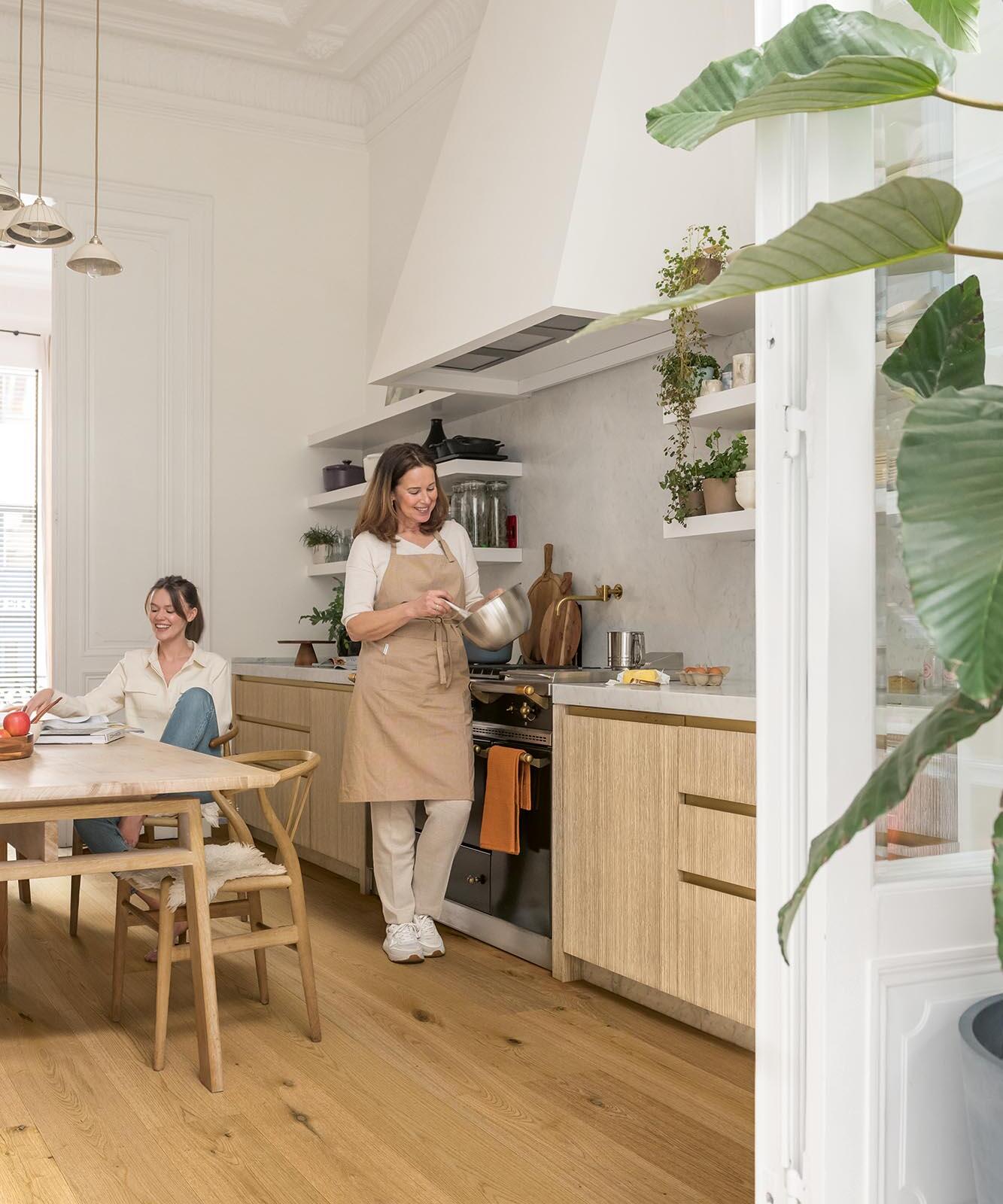 Quick-Step Floors Withstand Life’s Spills - Floorscape